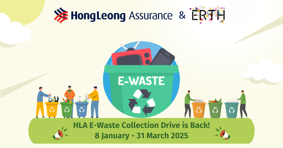 Hong Leong Assurance E-Waste Collection Drive